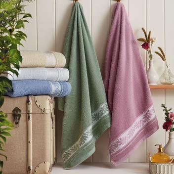 Kit C/ 5 - Toalhas de Banho - Relva - Prata - 100% Algodão - Santista ...