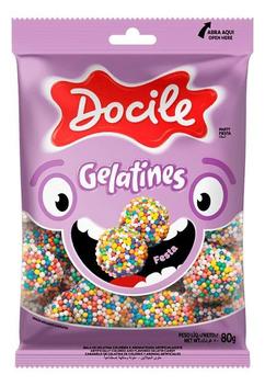 Kit c/ 6 Bala De Gelatina Festa 80g Docile - Balas - Magazine Luiza