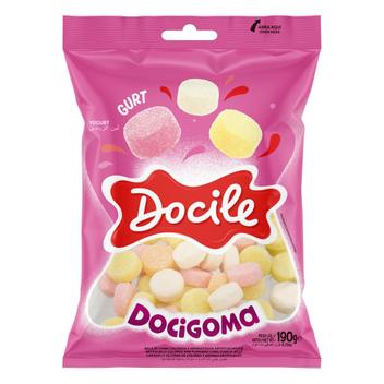 Kit c/ 6 BALA DE GOMA DOCIGOMA 190G DOCILE - Balas - Magazine Luiza