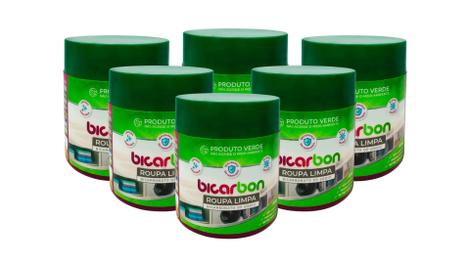 Kit c/ 6 Bicarbonato de Sódio Bicarbon Roupas Limpas 500g - Bicarbonato ...