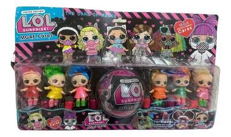 Kit C/6 Bonecas lol Surprise + Bola Grandes - Boneca LOL - Magazine Luiza