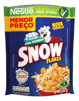 Kit c/ 6 Cereais Nestle Snow Flakes em sache 120 g - Nestlé ...