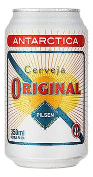 Kit c/ 6 Cerveja Antarctica Original Pilsen lata 350ml - Cerveja ...