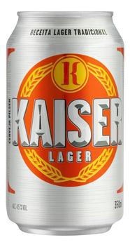 Kit c/ 6 Cerveja Kaiser Lager lata 350ml - Cerveja - Magazine Luiza