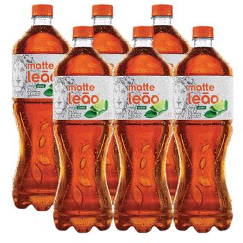 Kit c/ 6und Chá Matte Leão Sabor Limão Sem Açúcar 1,5L - Chá - Magazine ...