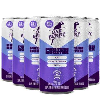 Kit c/ 6und Suplemento Protein Booster MOVING Açai 270ml - Complemento ...