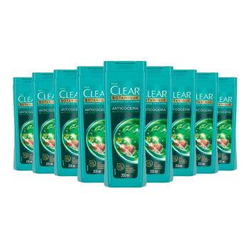 Kit C/9 Shampoo Anticaspa Anticoceira Clear Botanique 200Ml - Shampoo ...
