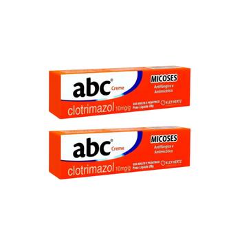 Kit C2 ABC Creme / Pomada Antifúngico 10mg - Kley Hertz - Kley Hertz S ...