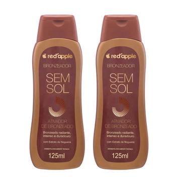 Kit C2 Bronzeador Sem Sol 125ml Red Apple - Bronzeador - Magazine Luiza