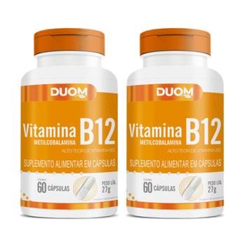 Kit C2 Revitalize-se Vitamina B12 Metilcobalamina - Duom - Vitaminas A ...