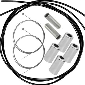 Kit Cabos Conduites Terminal Freio Completo Bike Conduite Teflon 3 ...