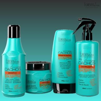 Kit Cachos (Formador e Manutenção) Forever Liss - Kit de Tratamento ...