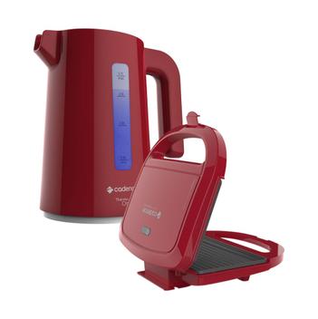Kit Cadence Colors Vermelho - Chaleira 1,7L e Sanduicheira - Kits ...