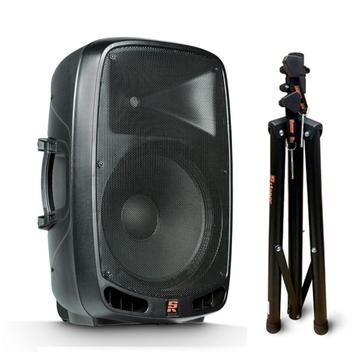 Kit Caixa Som Ativa Staner Bluetooth Ps1201 150W c/ Pedestal - Megafone ...
