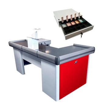 KIT - Caixa Supermercado Empacotador Check-out 2m Recorte + Caixa ...