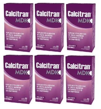 Kit Calcitran MDK Com 6 Unidades De 60 Comprimidos Cada - SUNFLOWER ...