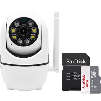 Kit Camera de Vigilancia Wi-Fi 1080P + Micro sd 128gb - Oi Vida ...