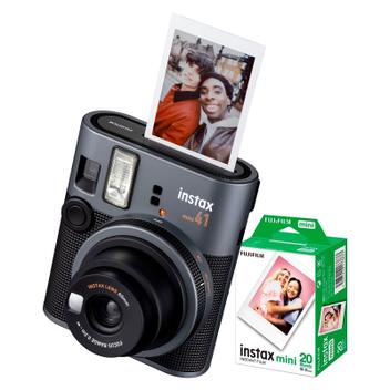 Kit Câmera Instantânea Fujifilm Instax Mini 41 + Filme 20 Poses ...