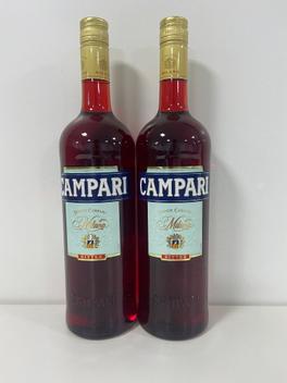 Kit Campari Italiano 2 unidades 1 L - Bitter - Magazine Luiza