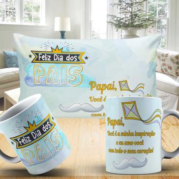 Kit caneca e almofada para presentear seu Pai - Innovari - Kit de ...
