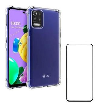 Kit Capa LG K62 + Pelicula De Vidro 3D - Kit Capinha e Película para ...