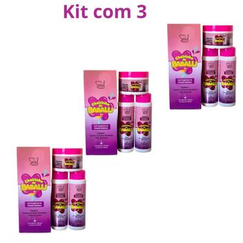 Kit Capilar Babalu com 3 Caixas - Soul Cosméticos - Kit de Tratamento ...