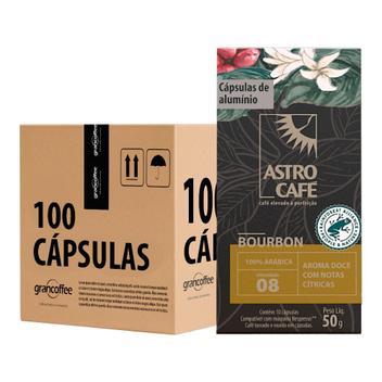 Kit Cápsulas Astro Café Bourbon 100 unidades - Cápsula de Café ...