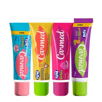 Kit Carmed Fini Clássicos Hidratante Labial (4 produtos) - Cimed - Lip ...