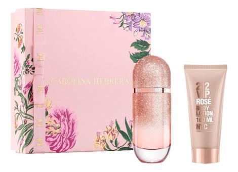 Kit Carolina Herrera 212 Vip Rosé Elixir 80ml + Body Lotion 100ml - Kit ...