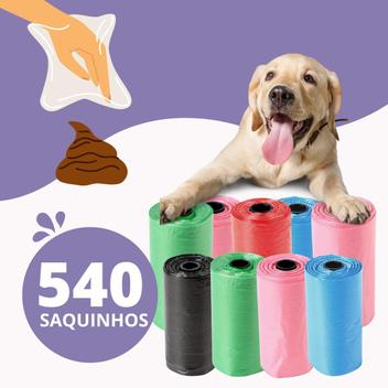 Kit Cata Caca 540 Saquinhos Higiênicos Para Cachorro Gato Pet - 36 ...