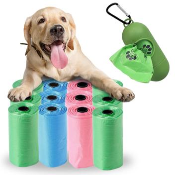 Kit Cata Caca Com Porta Saquinho Para Cachorro Gato Pet 12 Rolos Refil ...