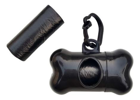 Kit Cata Caca Porta Saquinho Pet Coletor De Fezes 2 Refil Saco ...