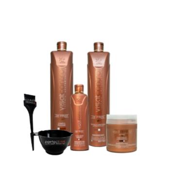 Kit Cauterização Visat Control 1 litro - Visat Hair - Cauterização ...