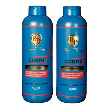 KIT CCRP CARVÃO ATIVADO 1L - Robson Peluquero - Kit de Tratamento para ...
