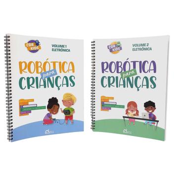 Kit CDR Kids: Iniciante para Arduino com Livro Tutorial parte Eletrônica (Volume 1 e 2) para ...