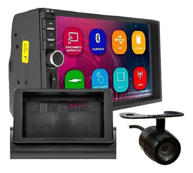 Kit central multimidia mp5 7 pol com moldura fiat uno mille 1994 a 2013 - FP IMPORT - Central ...