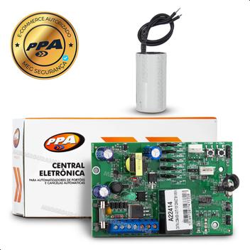 Kit Central Placa Motor Portão Ppa Pop Prog + Capacitor - Capacitor ...