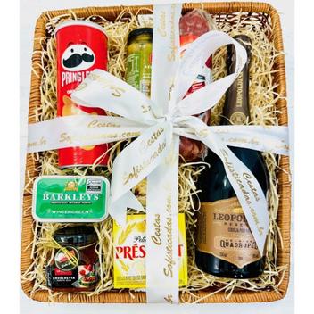 Kit Cerveja Leopoldina - Cestas Sofisticadas - Kit Cerveja - Magazine Luiza