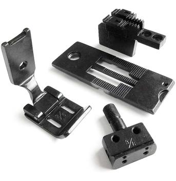 Kit Chapa Dente Calcador Bitola Pespontadeira 2 Agulhas 3/8 - Evolvere ...