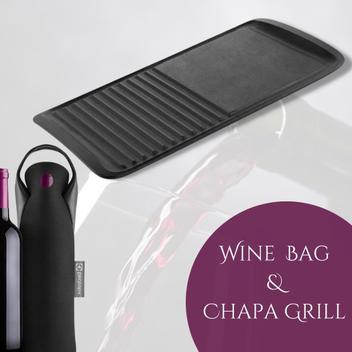 Kit Chapa Grill e Wine Bag Electrolux Original - Kits Promocionais de ...