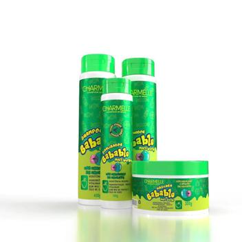 Kit Charmelle Babablu Maca verde vom 4 items (Shampoo e Condicionador e ...