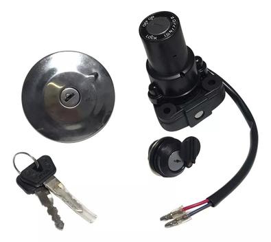 Kit Chave Ignição Tampa Tanque/Trava YAMAHA XTZ 125 06/08 - Zouil ...