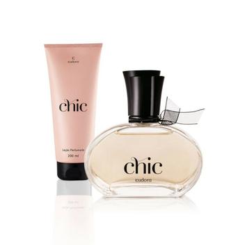 Kit chic colônia desodorante + hidratante desodorante - EUDORA - Kit de ...