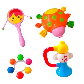 Kit Chocalho Brinquedo Infantil Interativo Divertido Bebê Cr - shop mix ...
