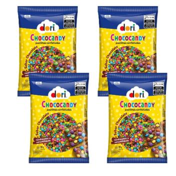 Kit Chococandy Mini 500g Colorido Com 4 Unidades Dori - Confeitos ...