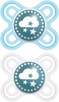 Kit Chupeta MAM Perfect Start Cor Azul Tamanho RN a 2 meses 2 unidades ...