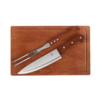 Kit Churrasco Tabua Garfo e Faca Conjunto Completo Bel - 258500 - Kit ...