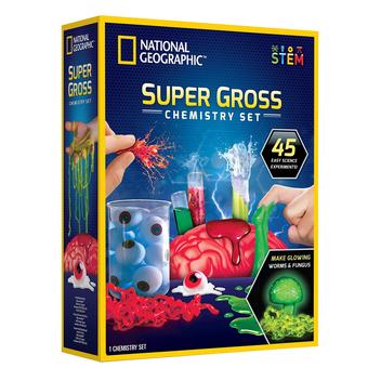 Kit Científico National Geographic Gross - 45 Experimentos (8-12 anos ...