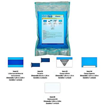 Kit Cirúrgico Parto Normal Estéril - PolarFix - Polar Fix - Equipamento ...