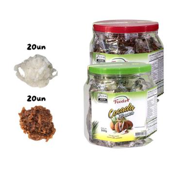 Kit Cocada Branca e Morena Tradição e Sabor 1 Pote de Cada - Foods ...